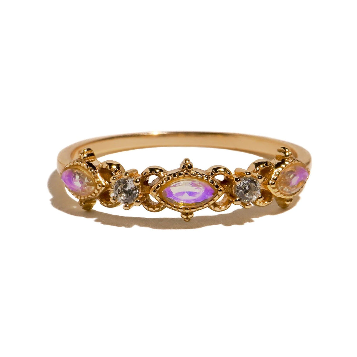 Moonlit Whisper Ring - Roseraie Gal