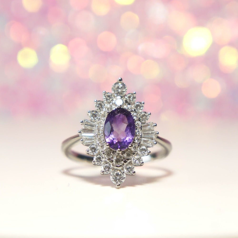 Amethyst Duchess Ring - Roseraie Gal
